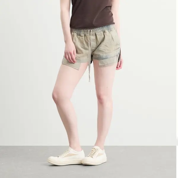 Rick Owens Fog Boxer Shorts - Mineral Pearl | Editorialist